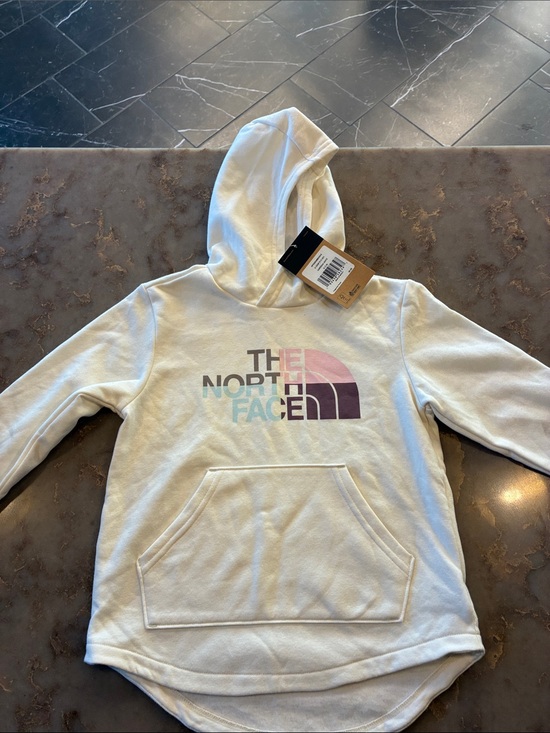 The North Face | Shirts & Tops | The North Face White Hoodie With ...